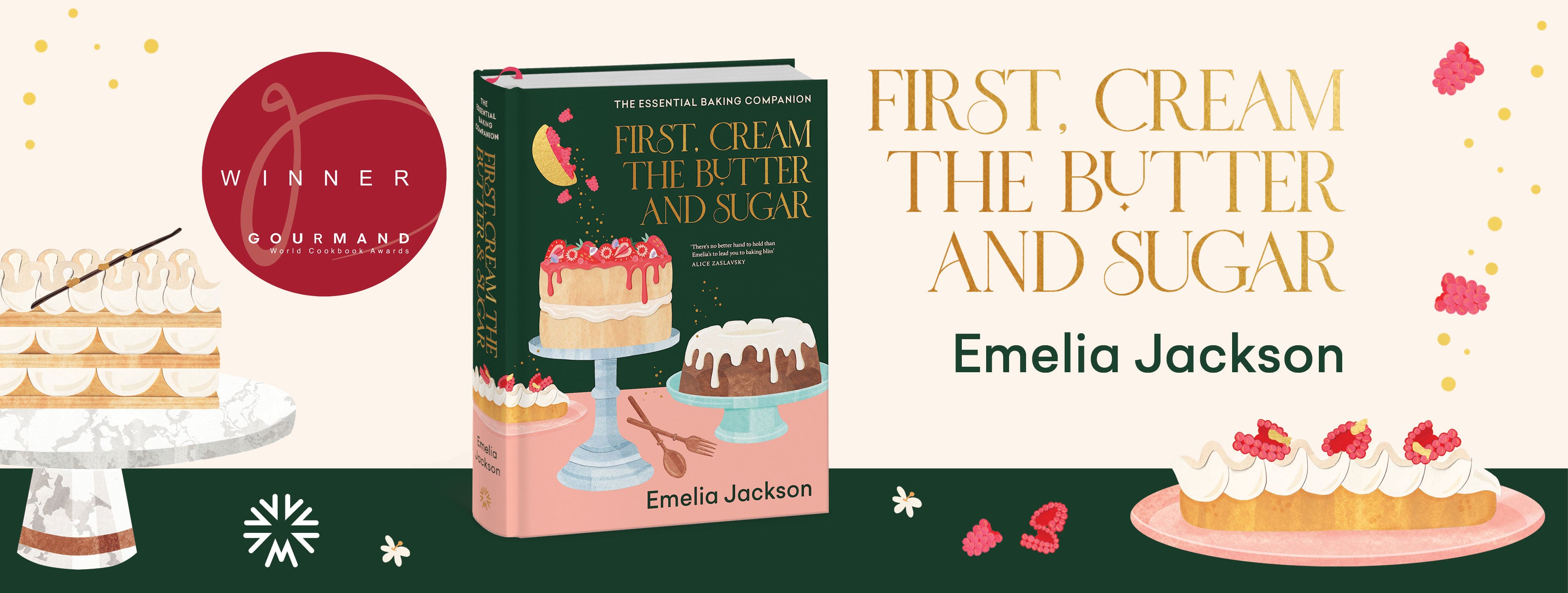 Emelia Jackson - Masterchef Winner & Award Winning Author